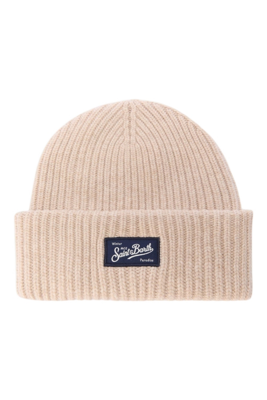 Berry women's cap in beige cashmere blend MC2 Saint Barth BERRY W SBW ...